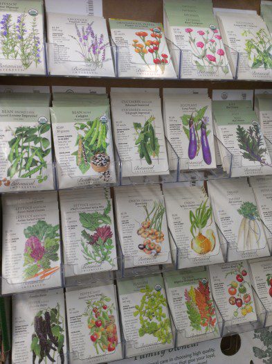 Organic and Heirloom Seeds Available! | South Pleasantburg Nursery